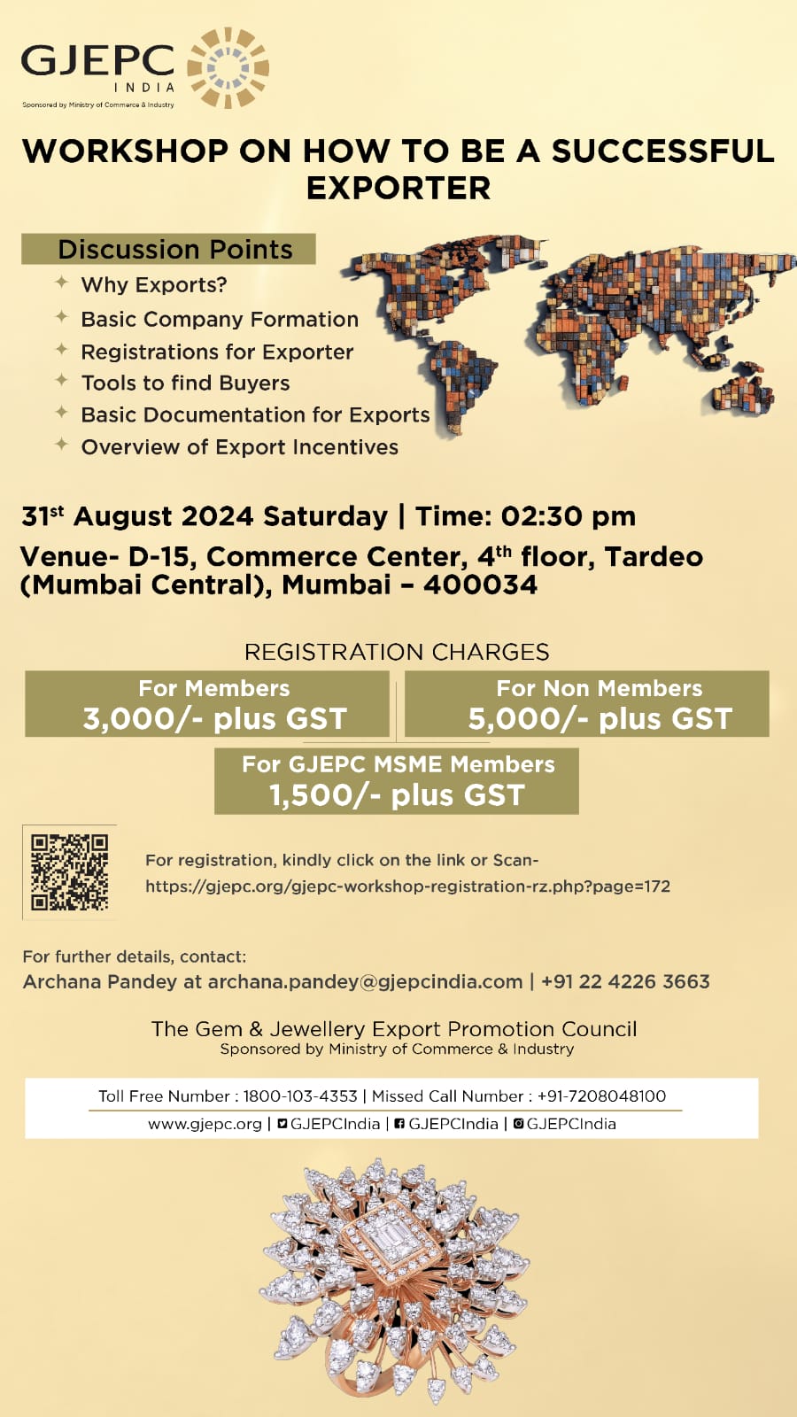 Gems And Jewellery Industry In India | Workshop on How to be Successful ...
