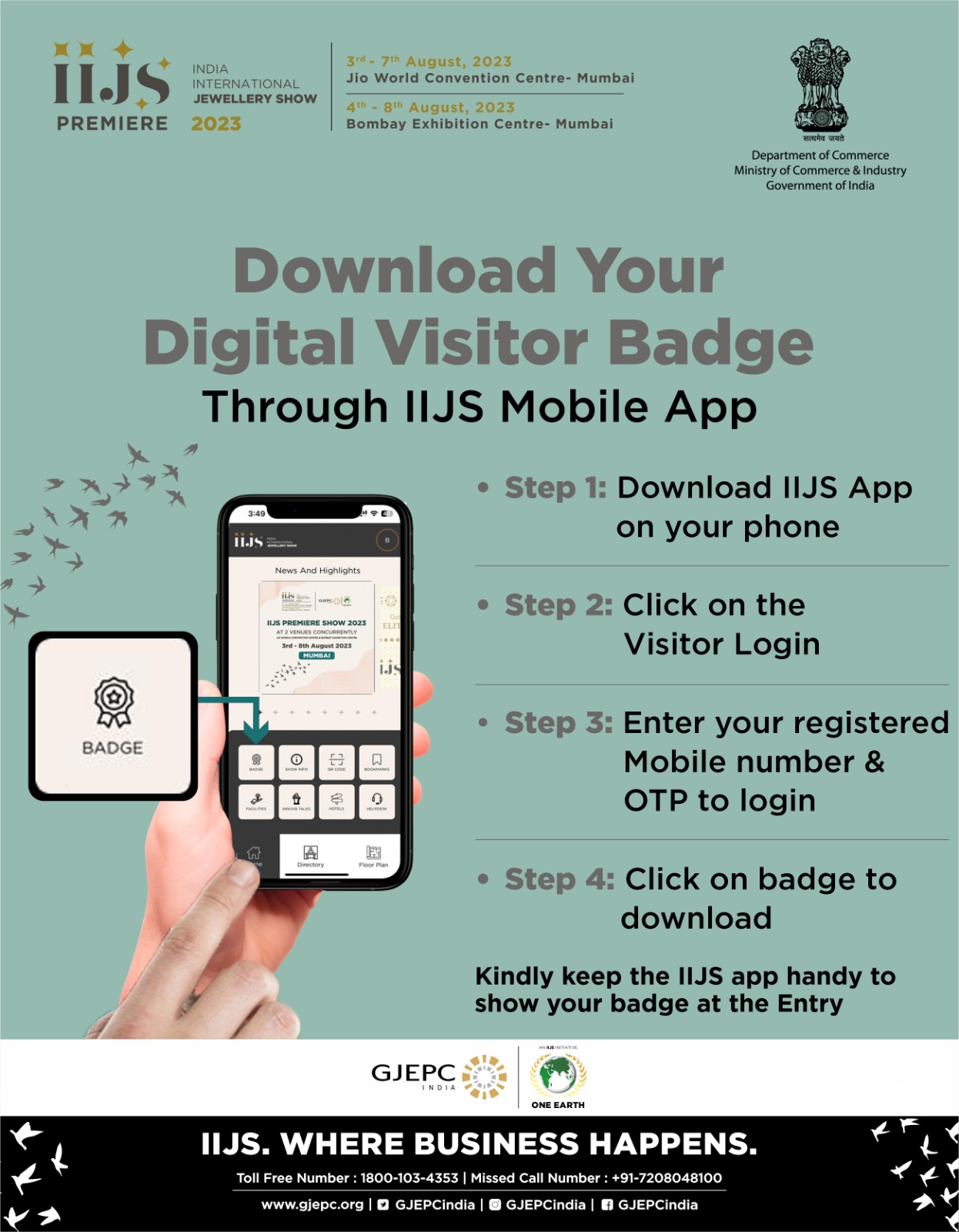 IIJS Premiere Login | IIJS Exhibition - GJEPC India