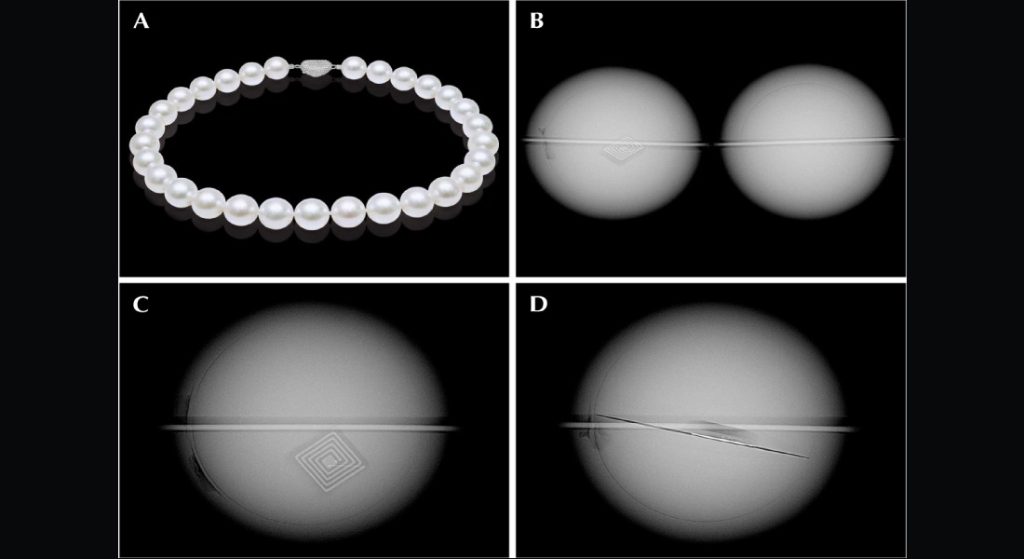 RFID Device Embedded in South Sea Bead Cultured Pearl Necklaces ...