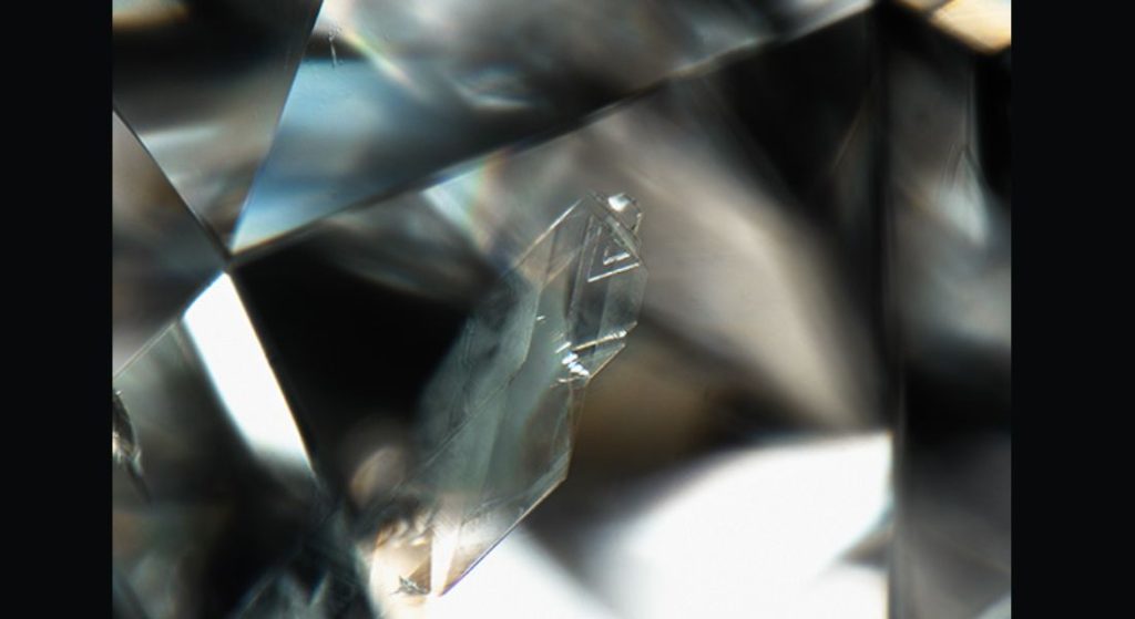 Large Diamond Inclusion in Diamond - Solitaire magazine is a ...