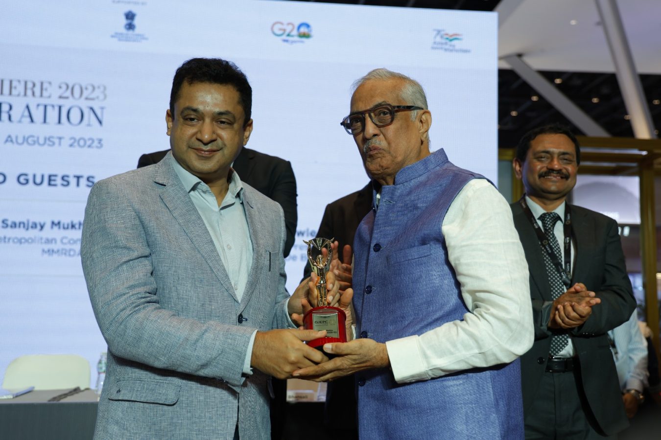 GJEPC Honours Its Visionary Past Chairmen - Solitaire magazine is a ...