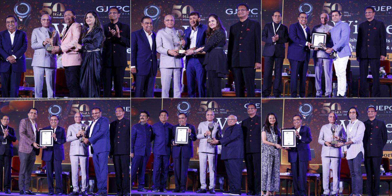 GJEPC’s 50th IGJA Honours the Brightest Jewels in India’s Exports Crown ...