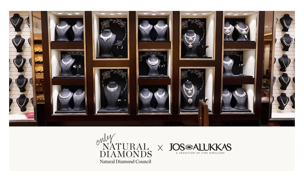 NDC Jos Alukkas Join Forces To Promote Natural Diamonds Indian jewellery magazine