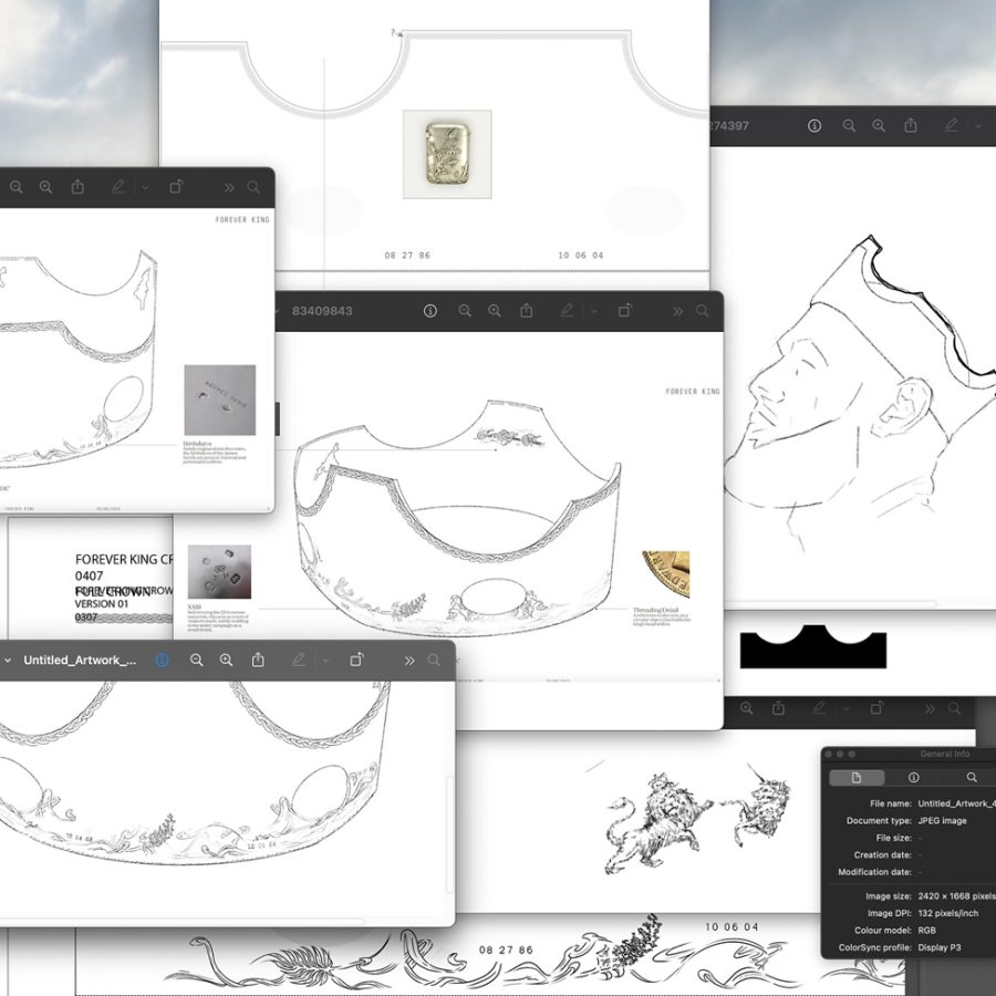 The Gem Palace Designs LeBron James’ Iconic Nike Crown - Solitaire ...